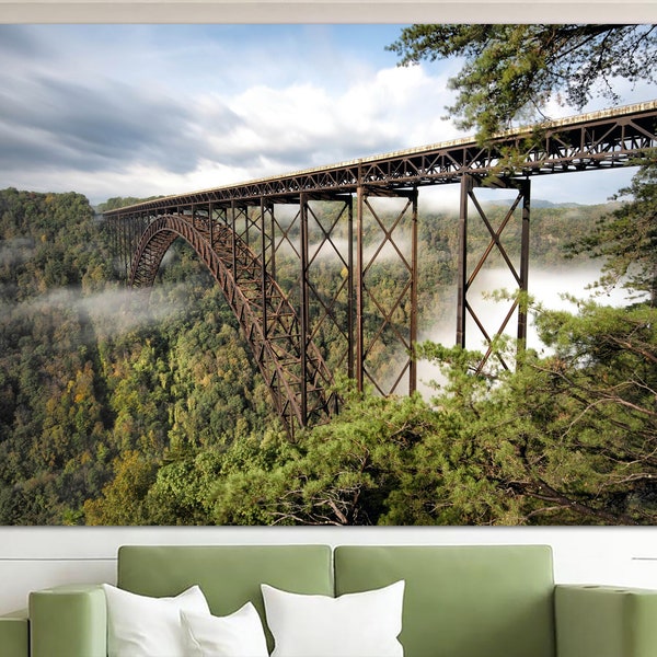 Railway Bridge - Etsy