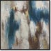Moody Blue Abstract Landscape Art – Large Canvas Painting With Deep ...