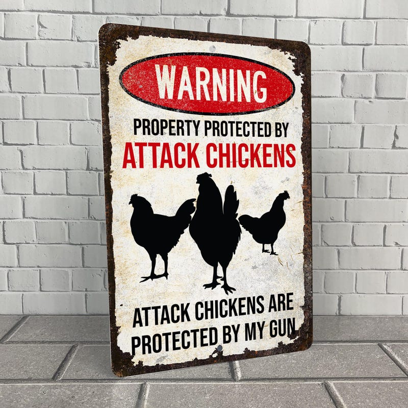 Chicken Poop Sign - Etsy