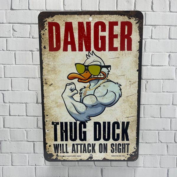 Funny Duck Signs - Etsy