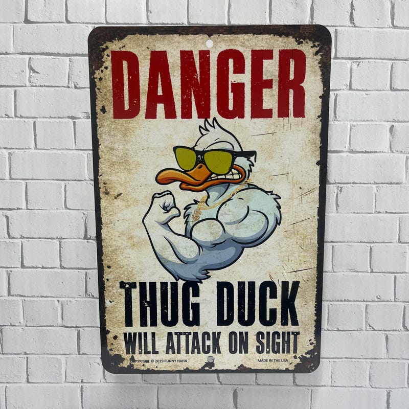 Funny Duck Signs - Etsy