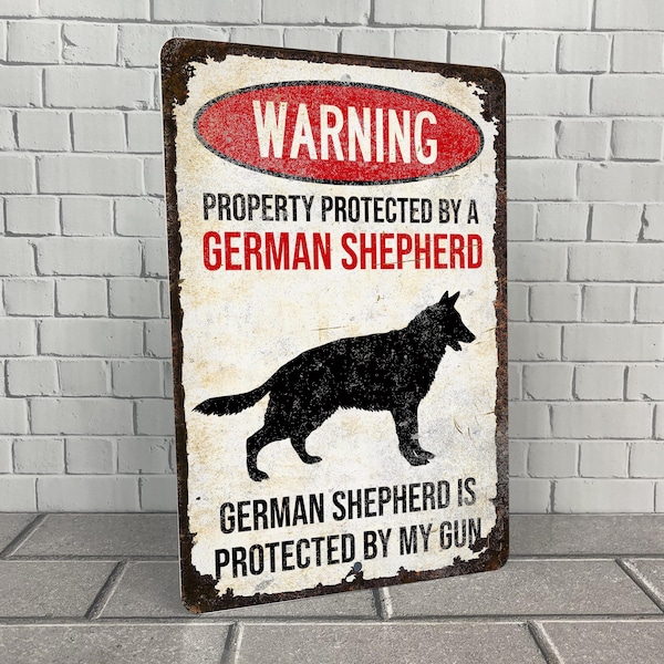 German Shepherd Sign - Etsy