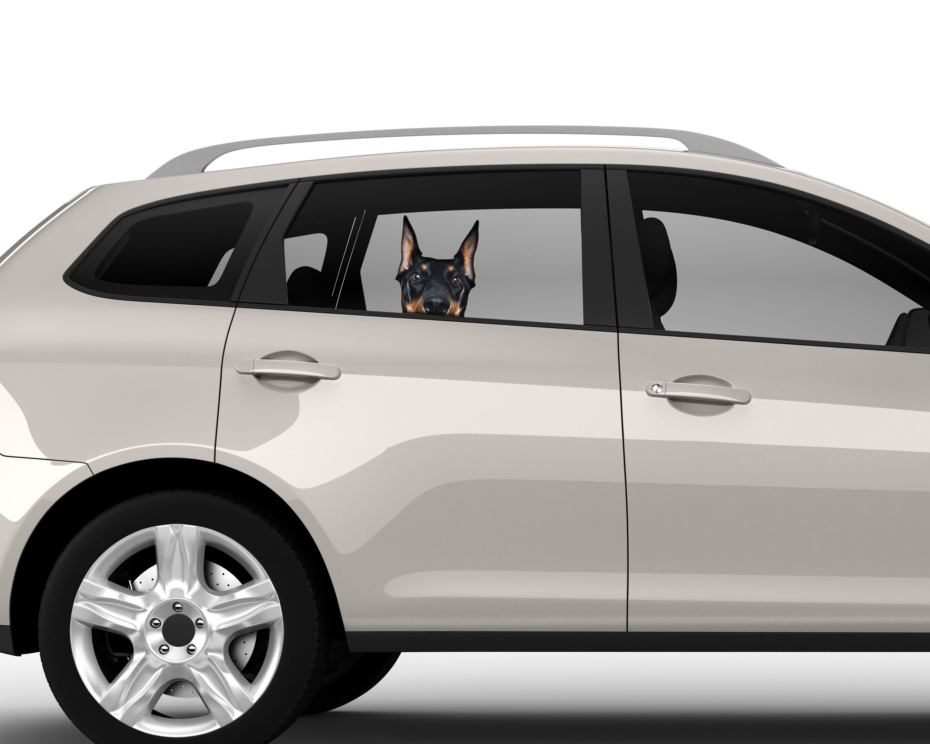 Window Pup - Doberman (sweetpea) Window Cling - Etsy