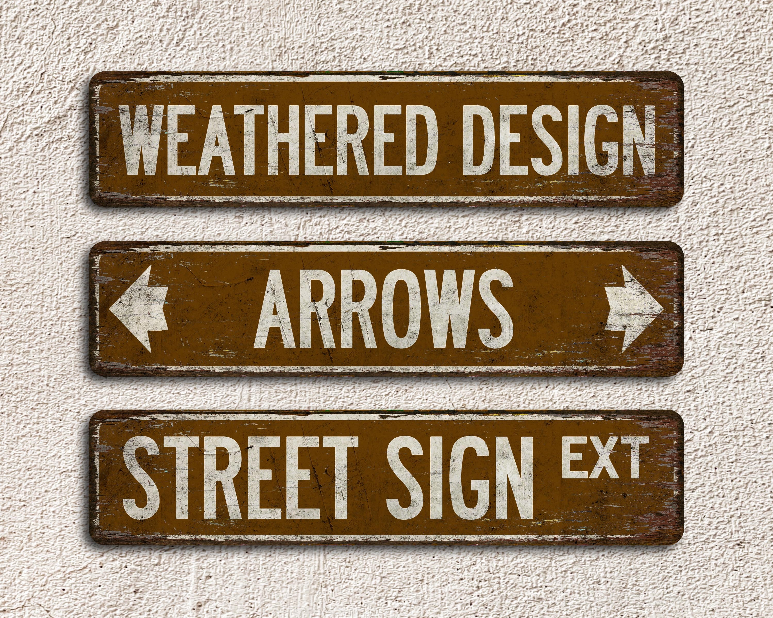 Traditional Street Signs