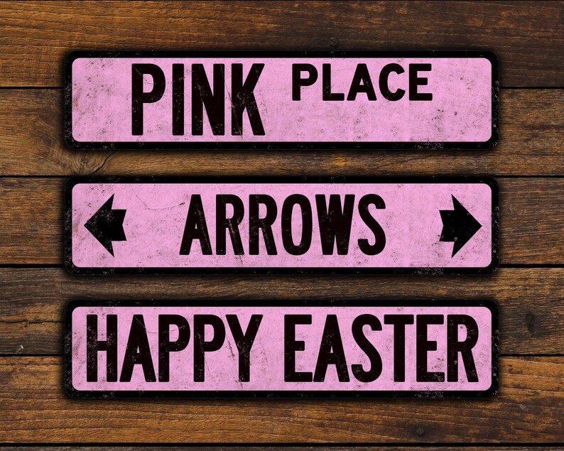 Custom Fun Color Metal Street Sign Vintage-style With - Etsy