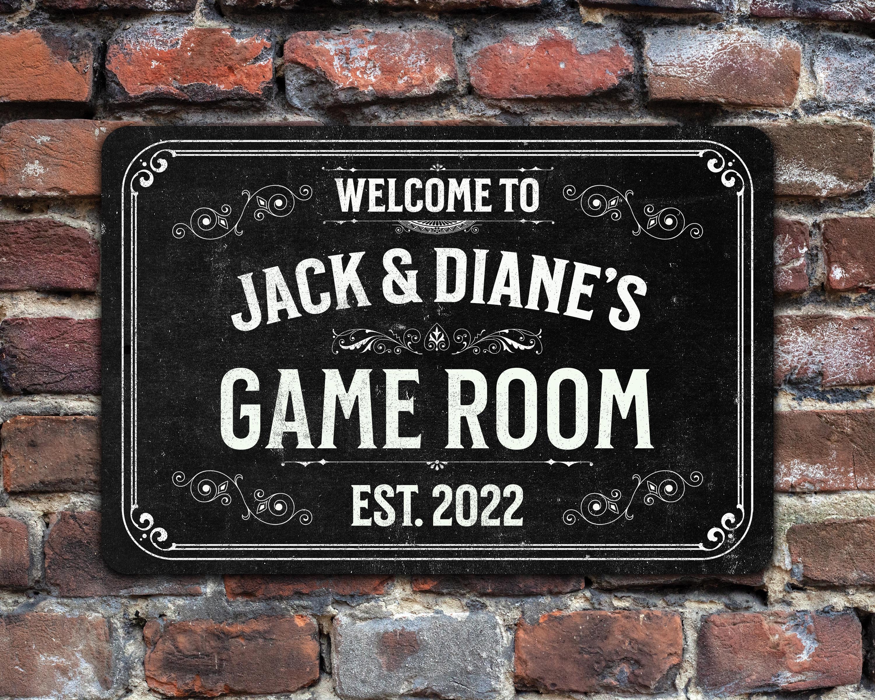 Custom Bar Sign Man Cave Decor Personalized Garage or - Etsy