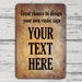 Custom Rusty Vintage-style Aluminum Sign With Weathered Appearance - Etsy