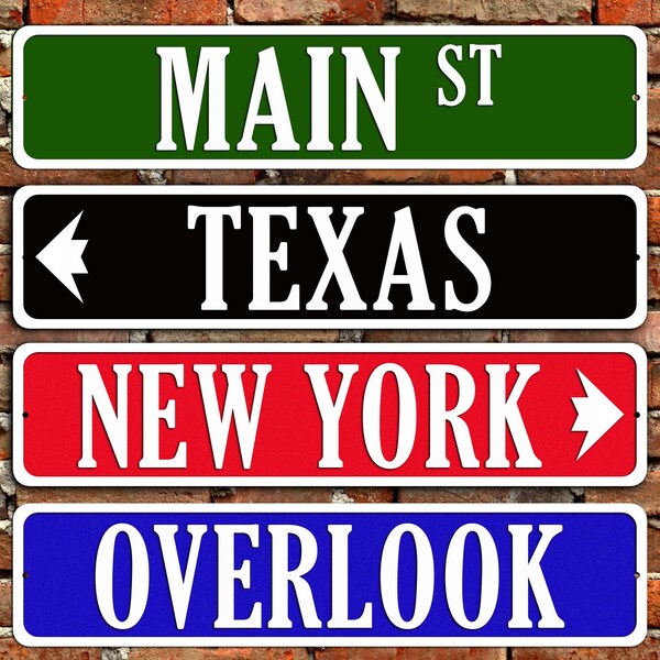 Personalized Directional Signs - Etsy