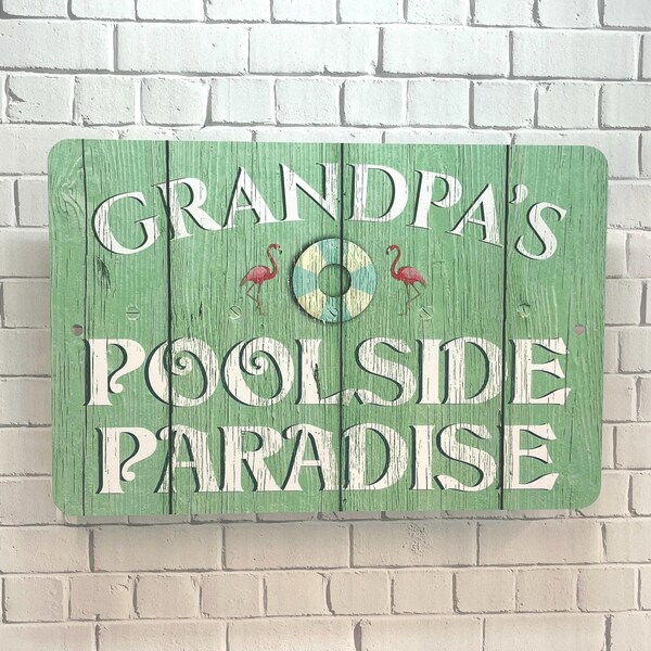 Pool Sign - Etsy