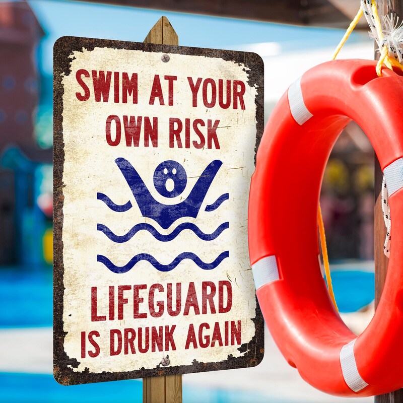 Lifeguard Signs - Etsy