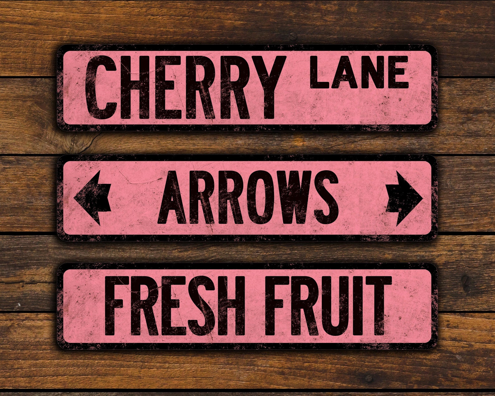 Custom Fun Color Metal Street Sign Vintage-style With - Etsy