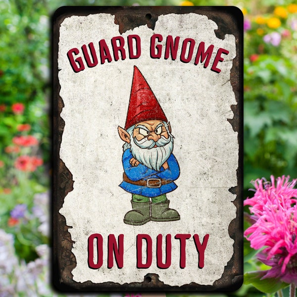 Gnome Sign - Etsy