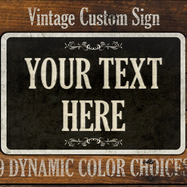 Vintage Warning Sign - Etsy