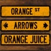 Custom Fun Color Metal Street Sign Vintage-style With Weathered ...