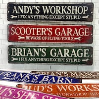 Workshop Sign - Etsy