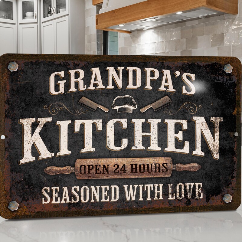 Custom Kitchen Sign - Etsy