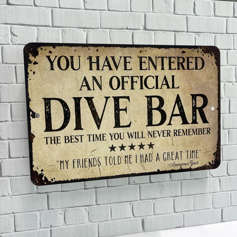 Dive Bar - Etsy