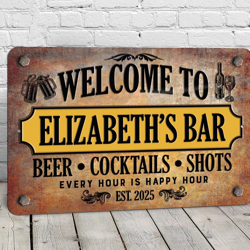 Large Bar Signs - Etsy