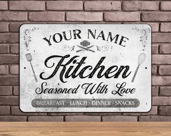 Good Eats Sign Personalized Cook Name Kitchen Decor Custom - Etsy