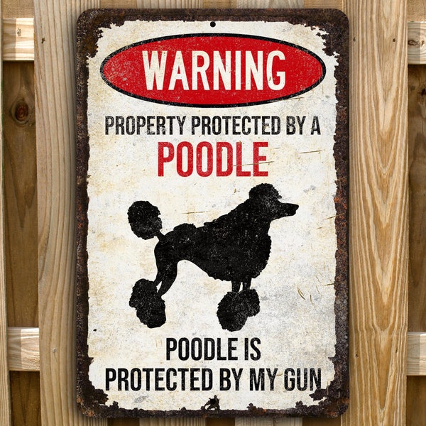Poodle Sign - Etsy