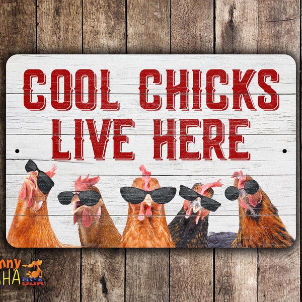 Cool Chicks Live Here - Etsy