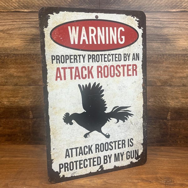 Rooster Signs - Etsy