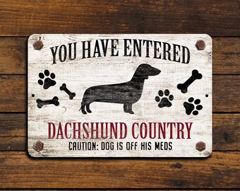 Dog Poop Sign Funny Metal Sign for Dog Owners Rustic Aged - Etsy