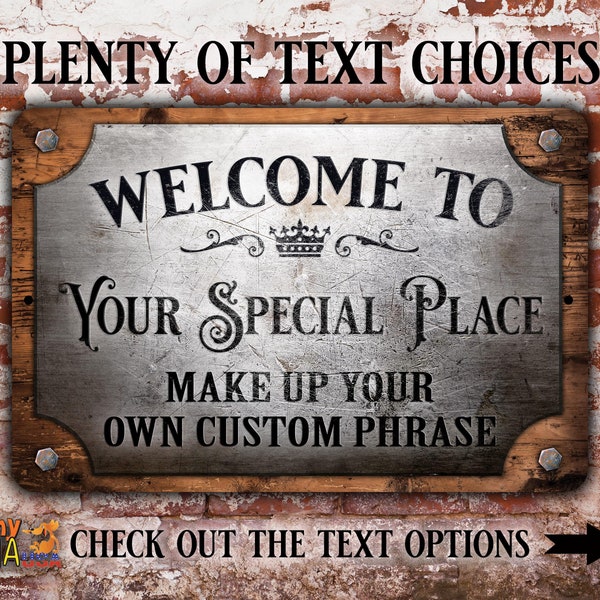 Custom Bar Sign - Etsy