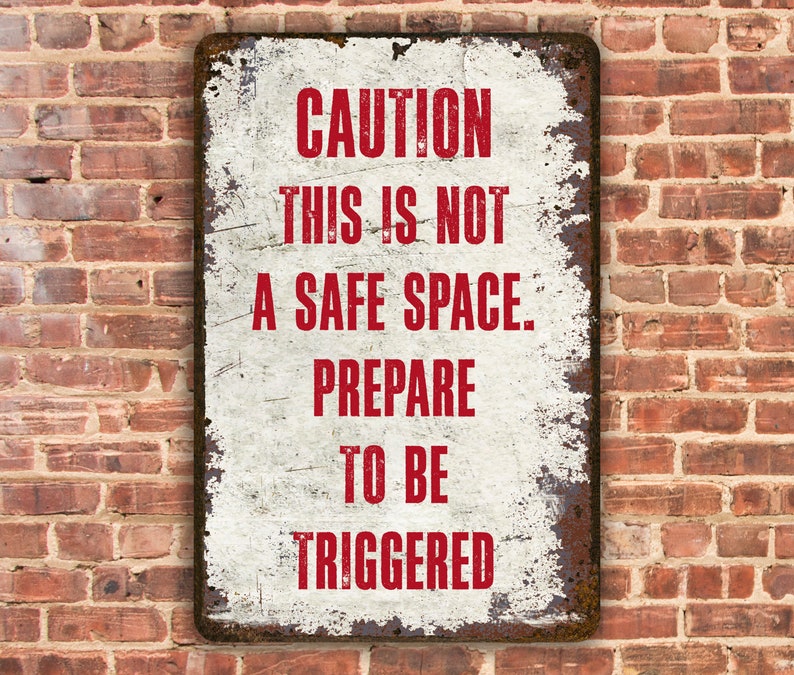 Custom White Rusty Metal Sign Your Text 12 X 18 - Etsy