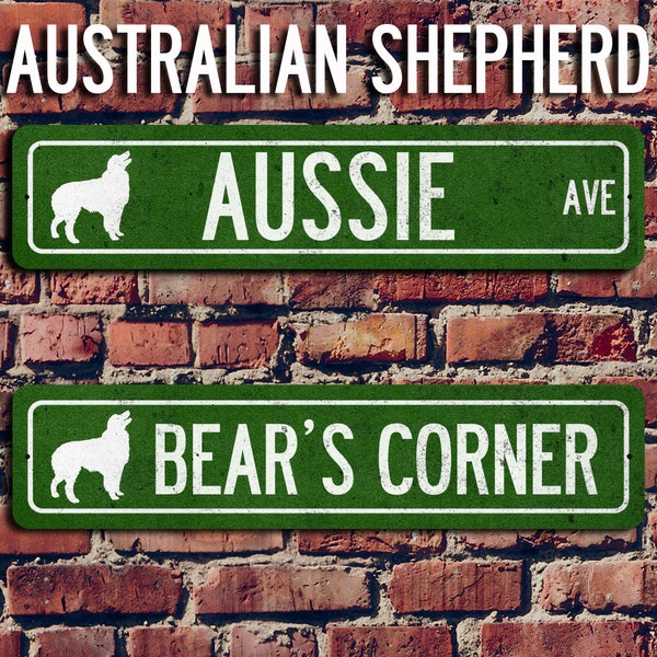 Aussie Street Sign - Etsy