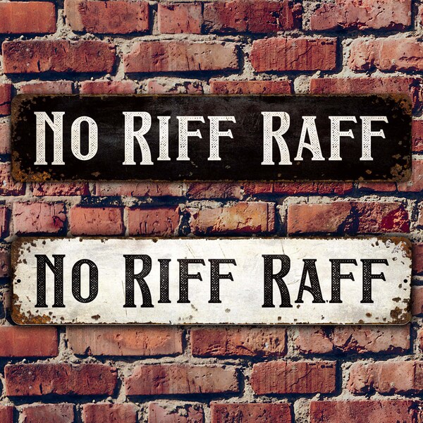 Riff Raff - Etsy
