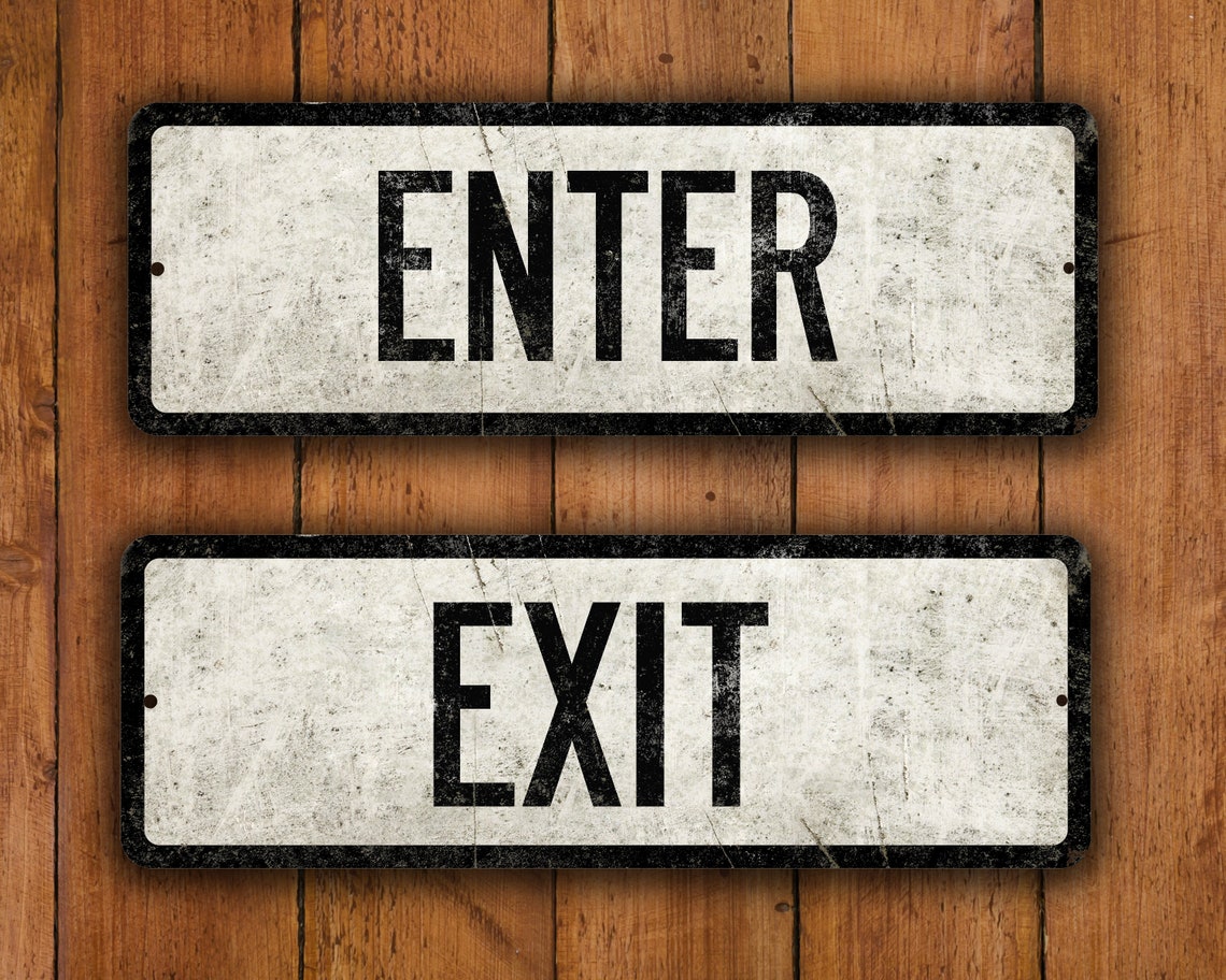 Custom Vintage-style Metal Street Sign With Weathered - Etsy