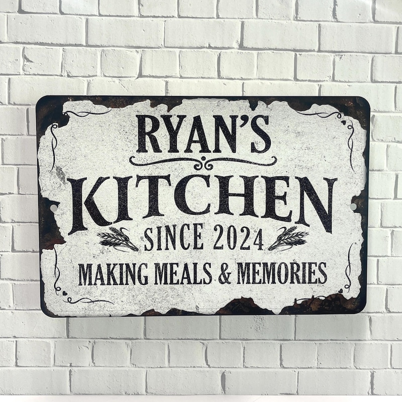 Vintage Kitchen Sign - Etsy