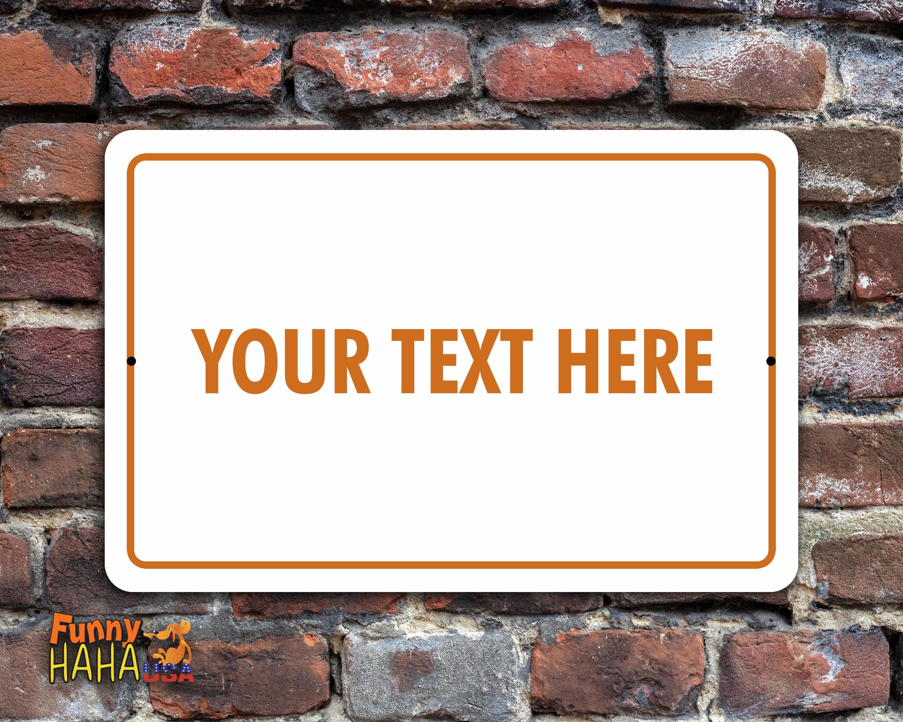 Custom Sign Metal Design With Color Choices - Etsy