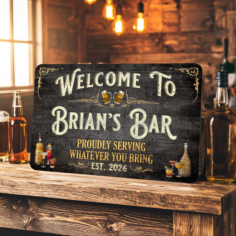 Metal Custom Tavern Signs - Etsy