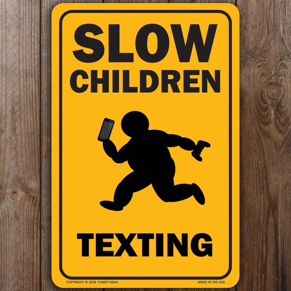 Slow Children Metal Signs - Etsy