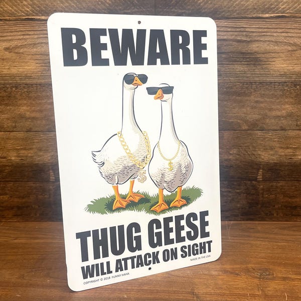 Metal Art Geese - Etsy