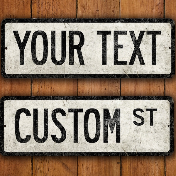 Weathered Wood Sign - Etsy