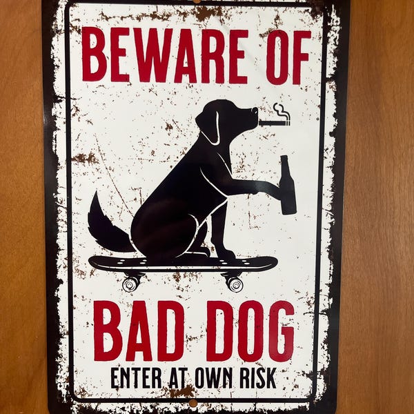 Dog Sign - Etsy