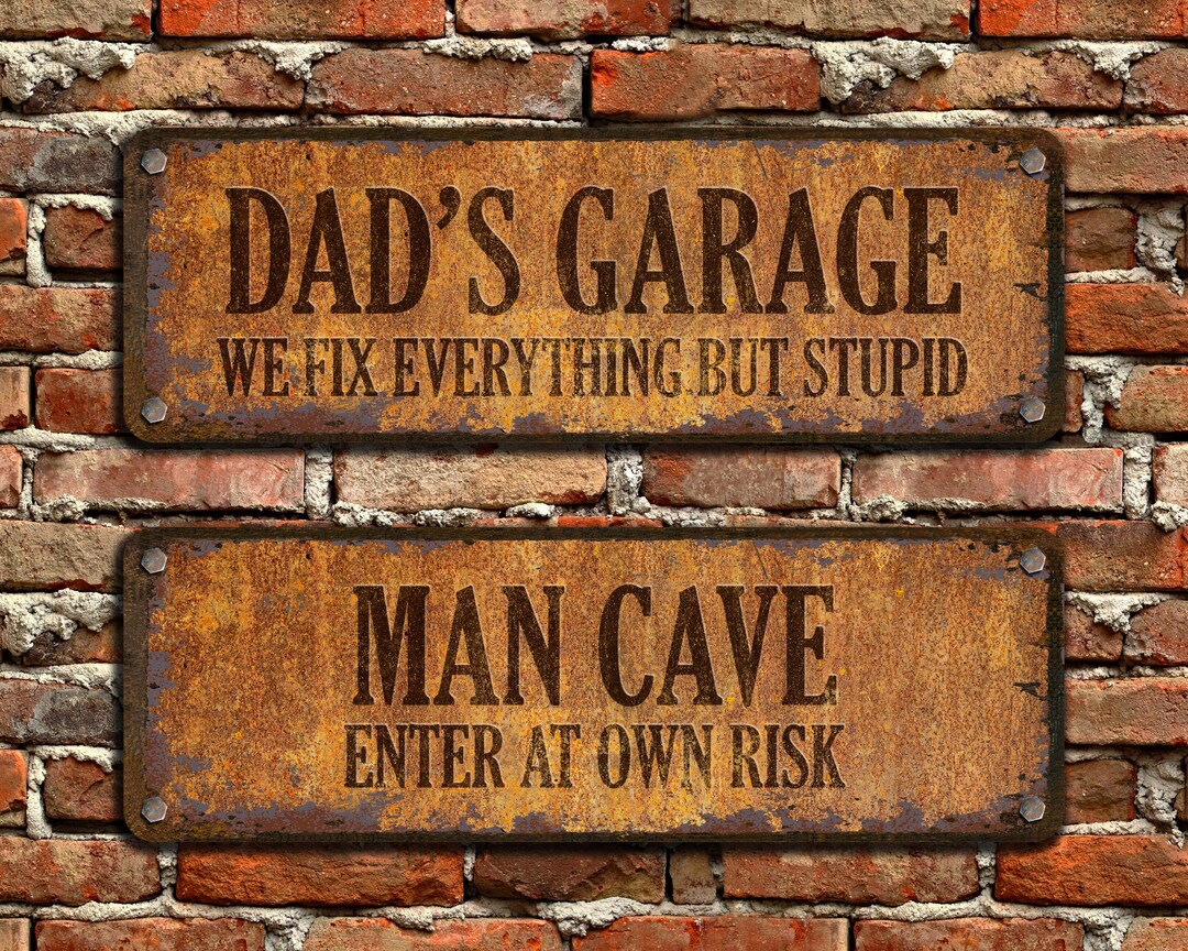 Custom Rusty Vintage-style Aluminum Sign With Weathered Appearance - Etsy