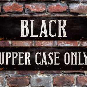 Custom Black or White Distressed Metal Sign, Street Sign Size - Etsy