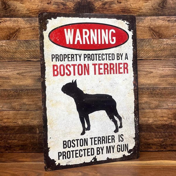 Boston Terrier Decor - Etsy