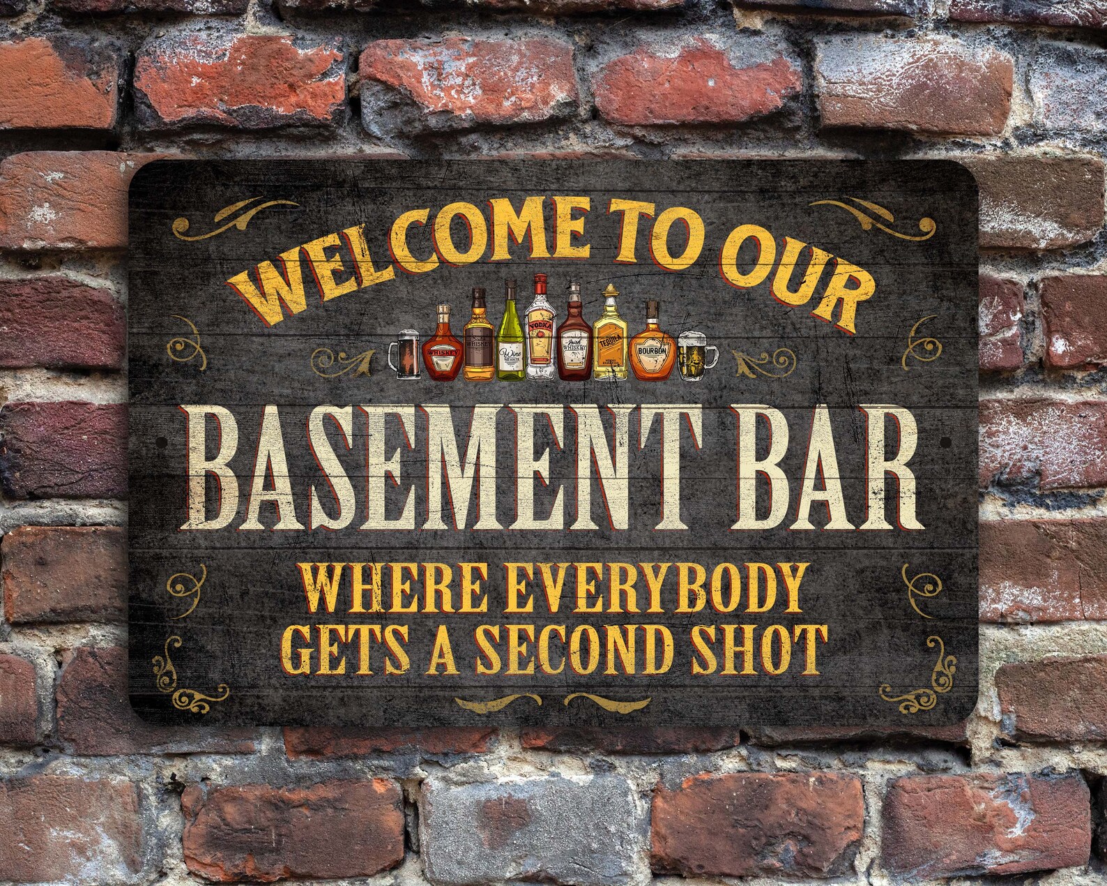 Custom Bar Sign Vintage Home Decor Mancave Patio Garage - Etsy