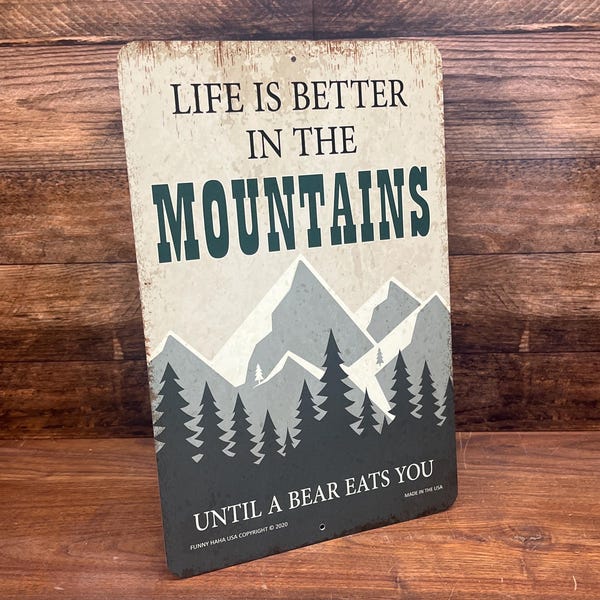 Funny Cabin Signs - Etsy