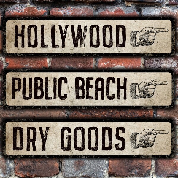 Weathered Sign - Etsy