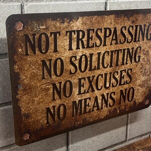 Custom Rusty Design Metal Sign: Personalized Text, Indoor/outdoor - Etsy