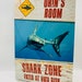 Shark Themed Personalized Metal Door Sign - Etsy