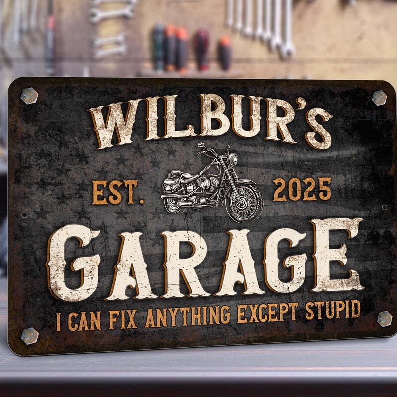 Motorcycle Club Sign Art - Etsy