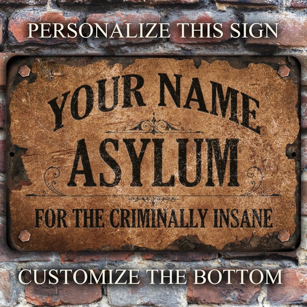 Insane Asylum - Etsy