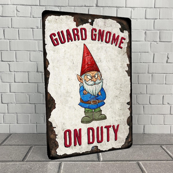 Gnome Sign - Etsy